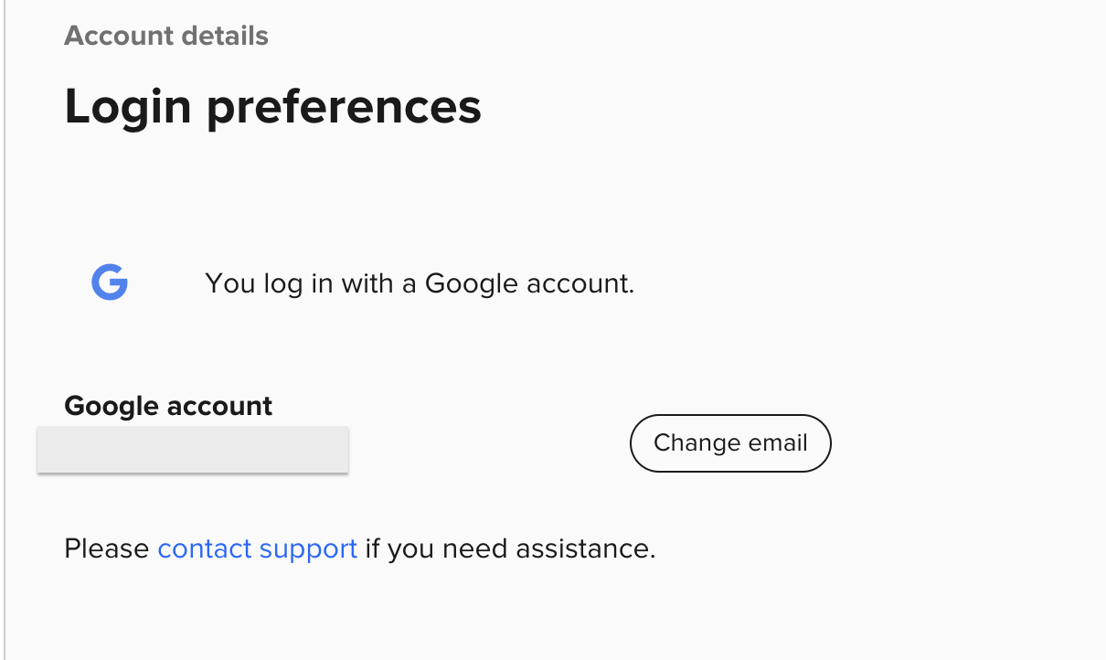 How to update your login preferences – Help Center