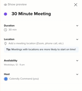 How to schedule with video conferencing – Help Center
