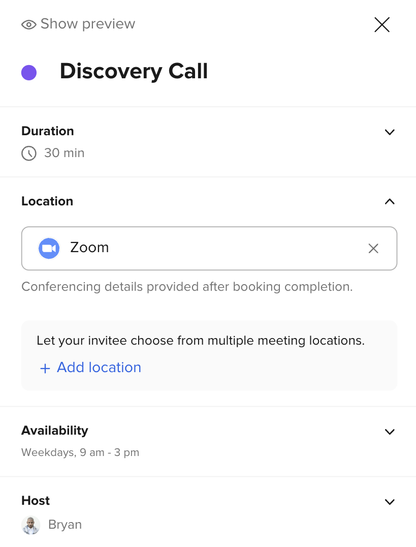 How to customize your event types – Help Center