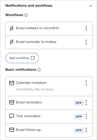 How to customize your event types – Help Center
