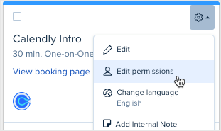 How to edit event type permissions – Help Center